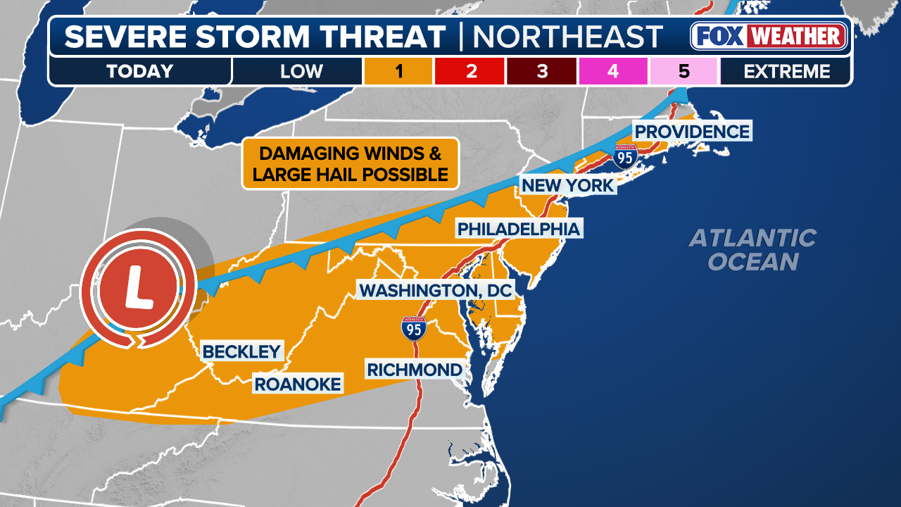 NYC weather: Severe thunderstorm watch issued for all of NYC, NJ, Long ...