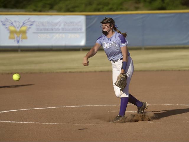 (2) McMichael holds serve, takes Game 1 of 3A East softball series over ...