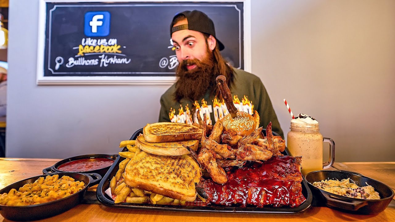Bullhorn’s undefeated BBQ platter challenge | BeardMeatsFood