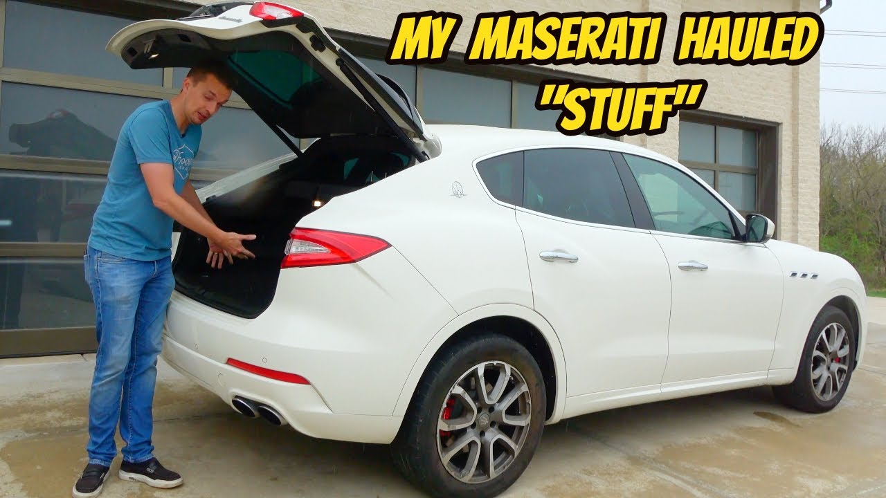 My cheap Maserati Levante repo was a drug runner, with no oil change ...