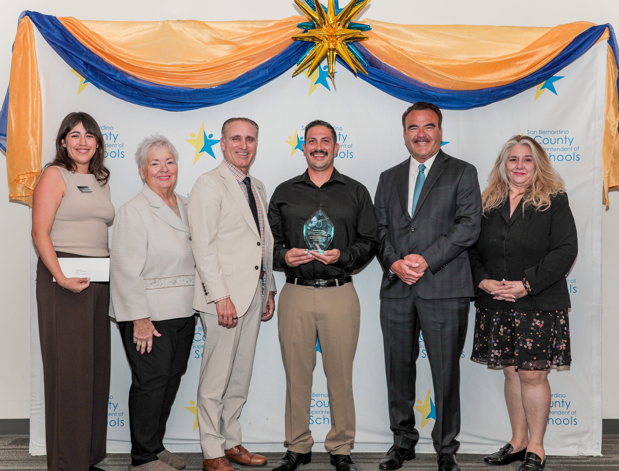 Apple Valley Unified School District classified employees recognized