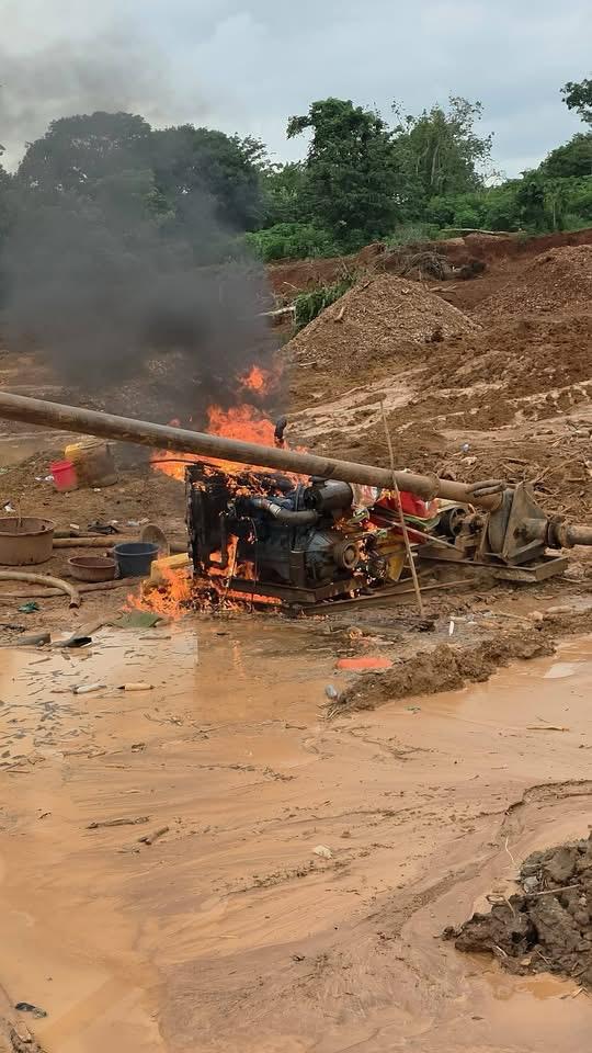 Galamsey: Ahafo Security Council disbands illegal mining site, seizes ...