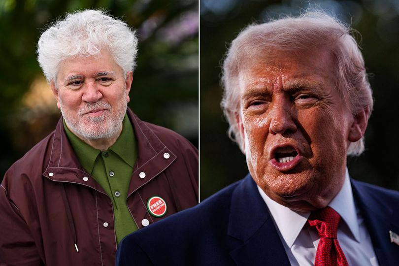 Spanish film director's blunt seven-word take-down of Donald Trump at ...