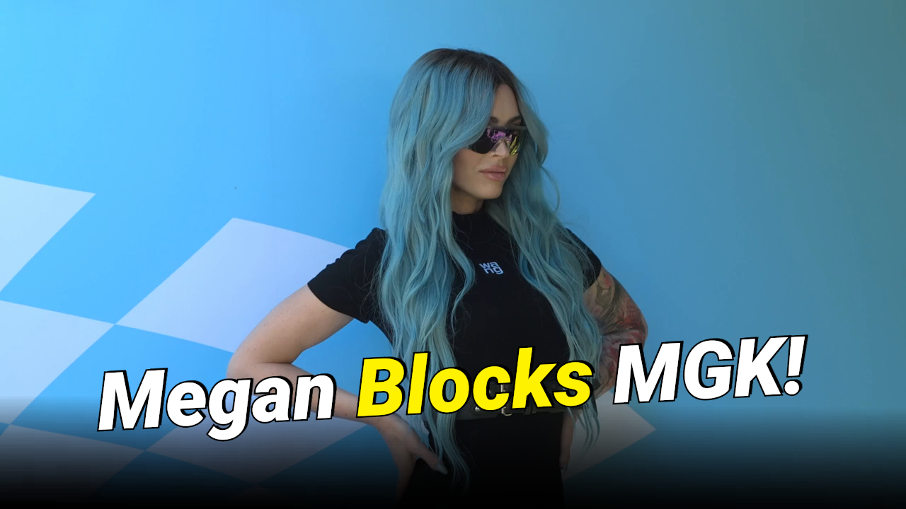 Fans cheer after Megan Fox reportedly blocked Machine Gun Kelly on ...