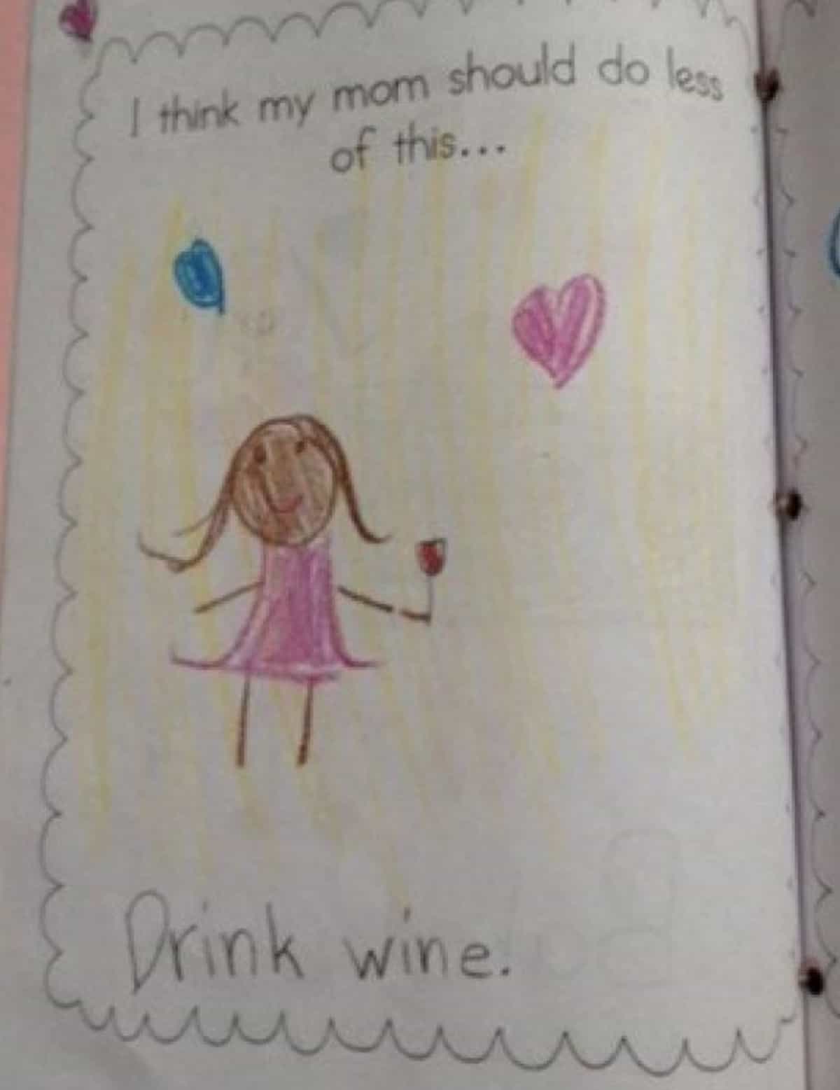 Kids drawings that reveal a lot about the adults in their lives