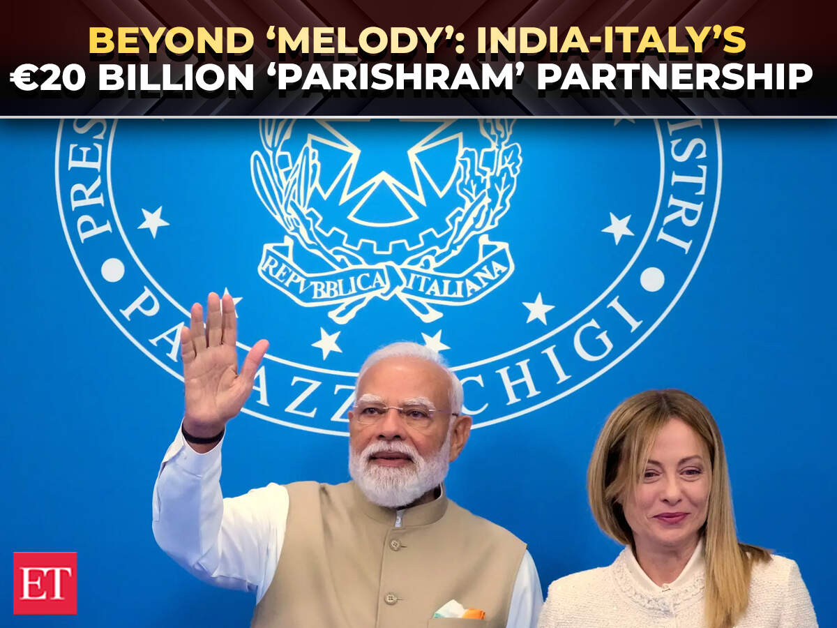 'Italy and India closer than ever': Meloni sets €20 billion trade ...