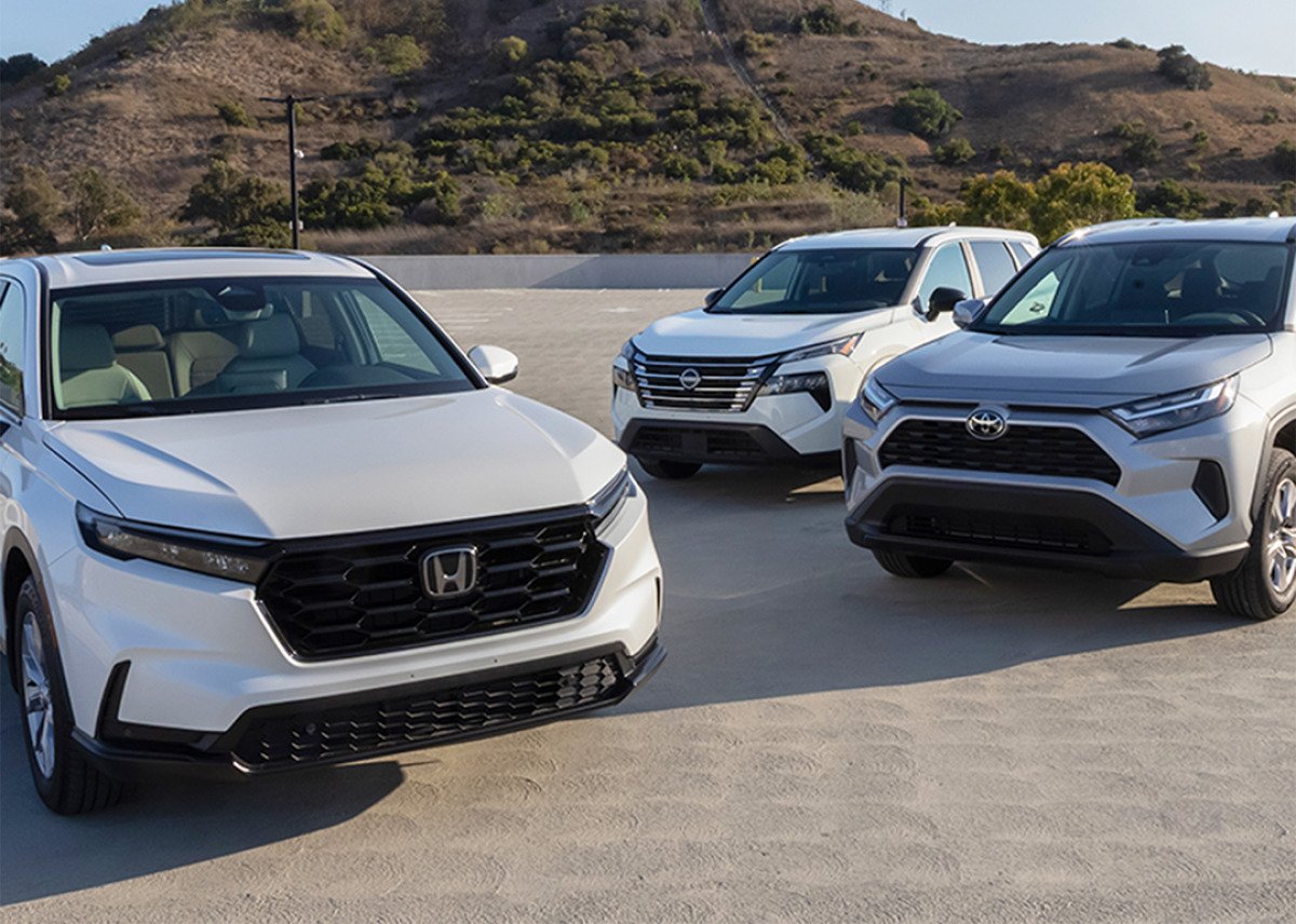 2024 compact SUVs compared: Honda CR-V vs. Toyota RAV4 vs. Nissan Rogue