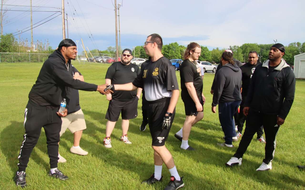 Golden Knights Special Olympics team trains with Michigan Arsenal ...