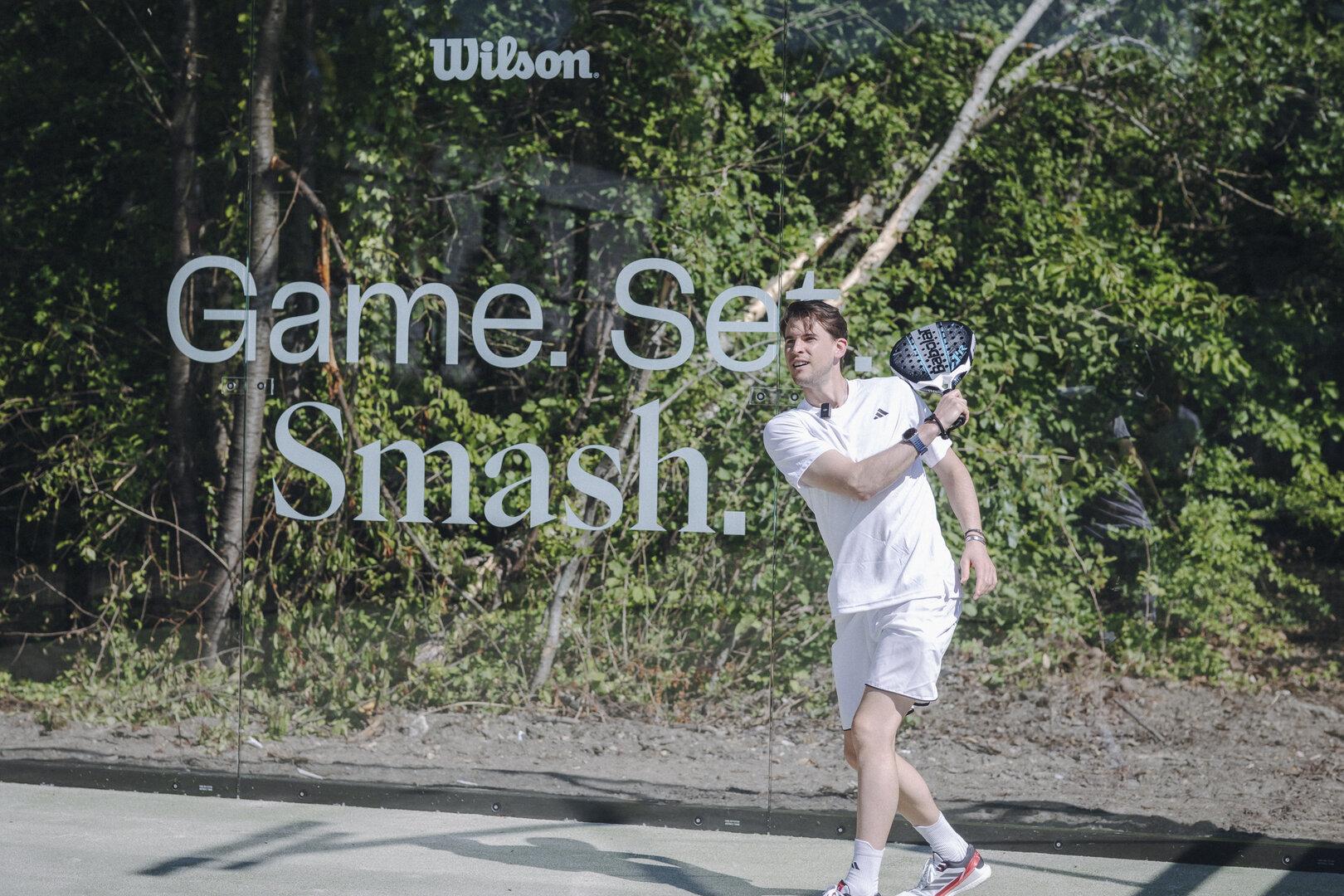 Ex-Tennisprofi Dominic Thiem setzt auf den Padel-Trend