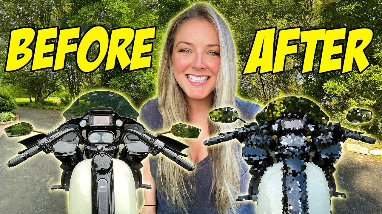Changing handlebars right before the road trip