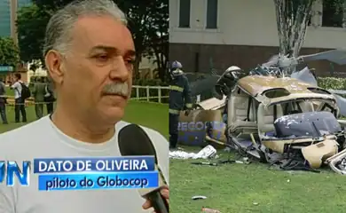 Piloto do Globocop morto em assalto foi o primeiro a chegar à queda do ...