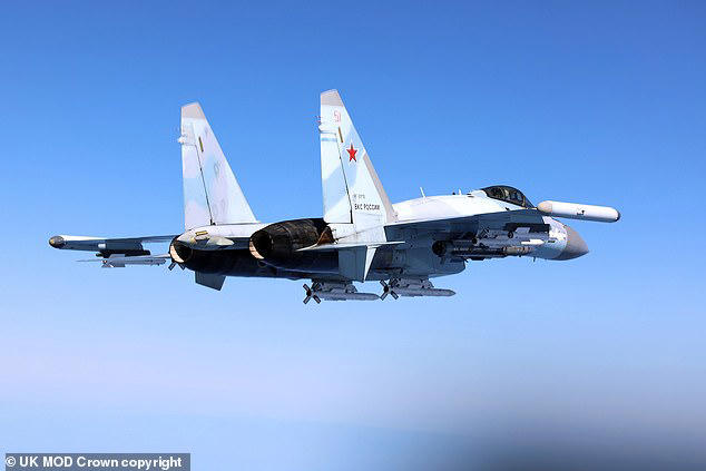 Moment RAF aircraft was 'dangerously' buzzed by 'Crazy Ivan' Russian ...