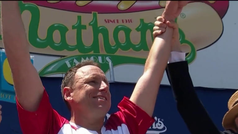 Joey Chestnut to compete in Nathan's contest after pleading guilty to ...