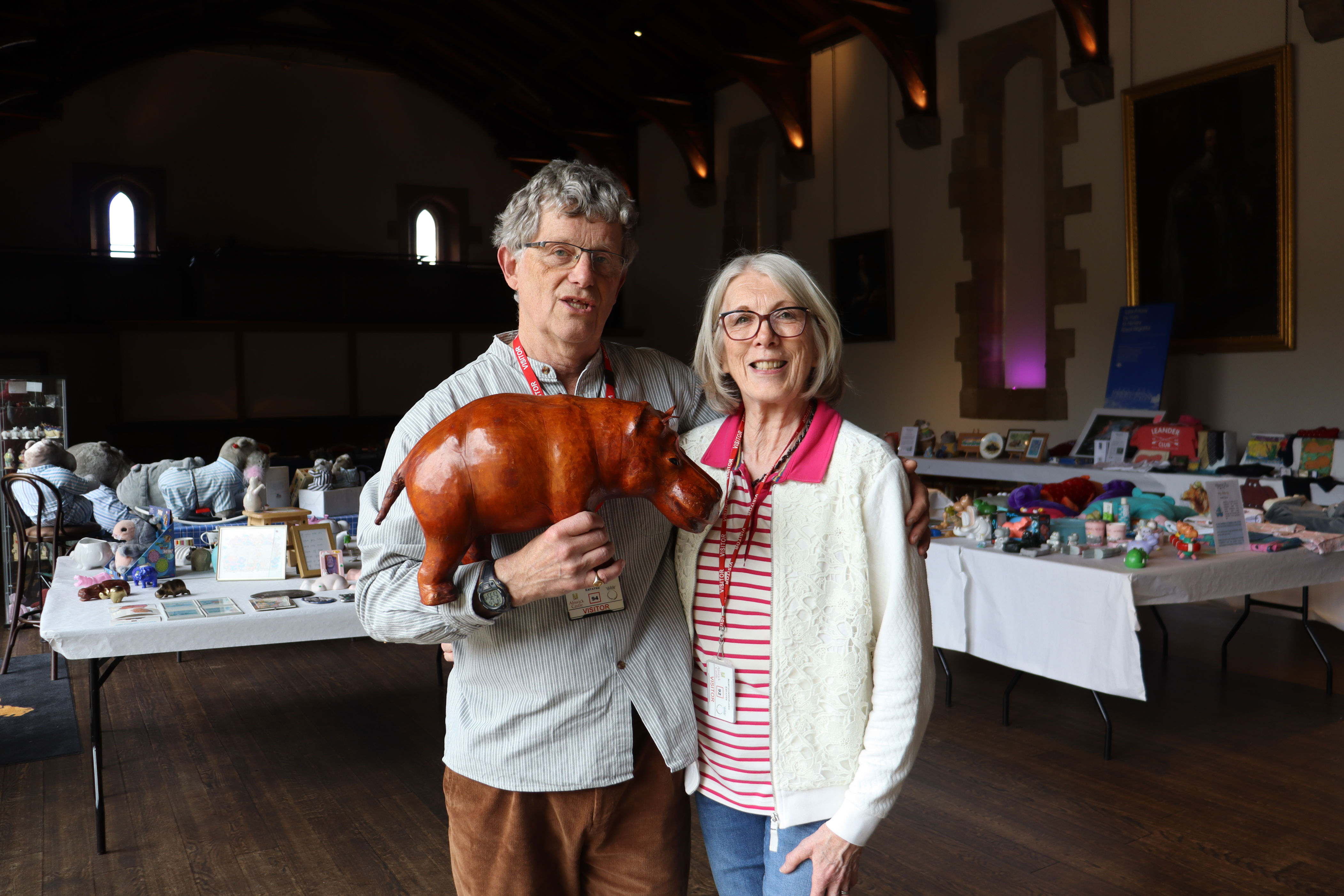 Hippo hip hooray as Alnwick Castle event raises funds for ...