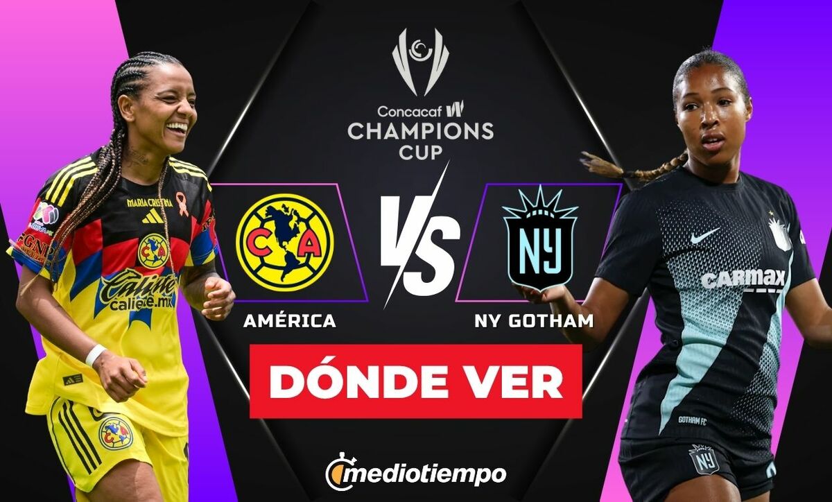 América vs. Gotham FC en vivo. Semifinal Concacaf W Champions Cup 2026 hoy