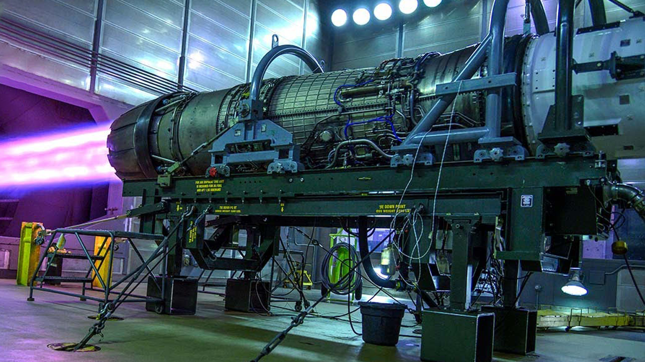 Inside the hush house where fighter jet engines unleash raw power