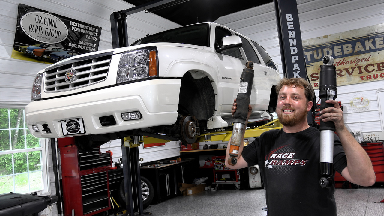 Making Vintage Escalade Self Leveling Suspension Works Again