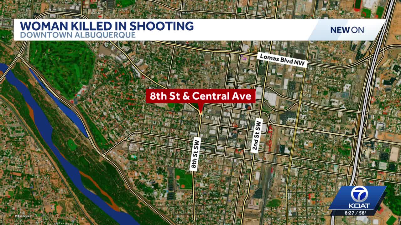 Woman shot and killed in downtown Albuquerque
