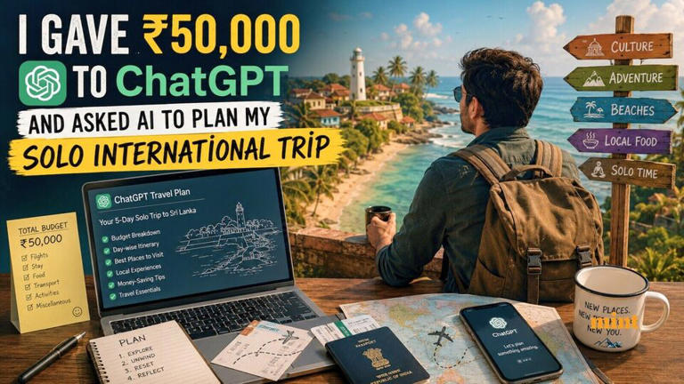 I gave ₹50,000 to ChatGPT to plan my solo international travel: AI ...