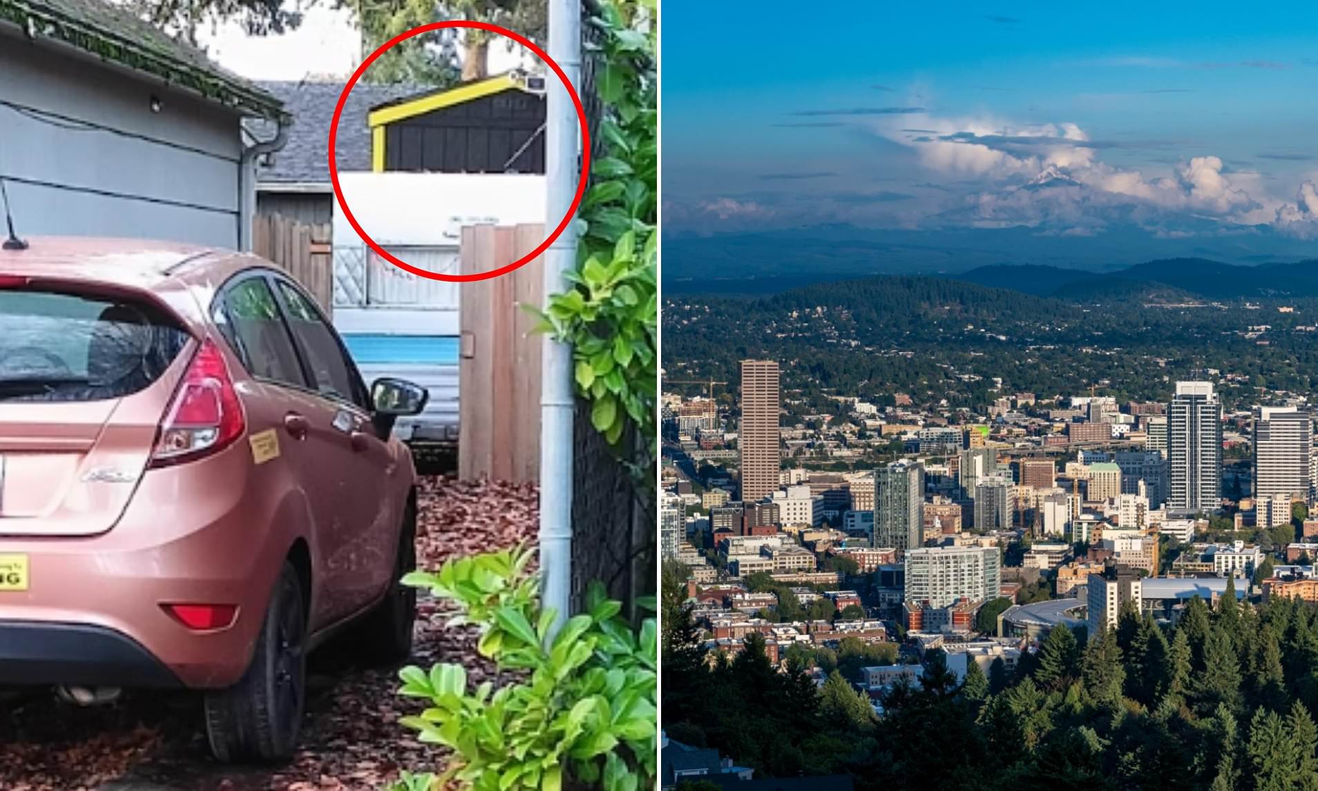 Portland couple forced to wear gas masks outside home after neighbor ...
