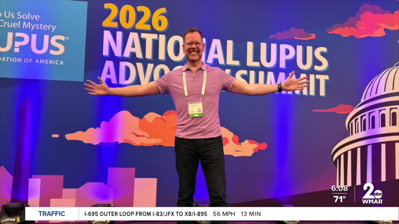 Baltimore County father raises awareness about life with lupus