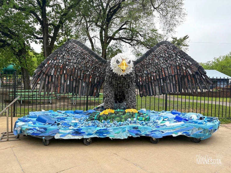 Washed ashore exhibit at Como Park Zoo and Conservatory