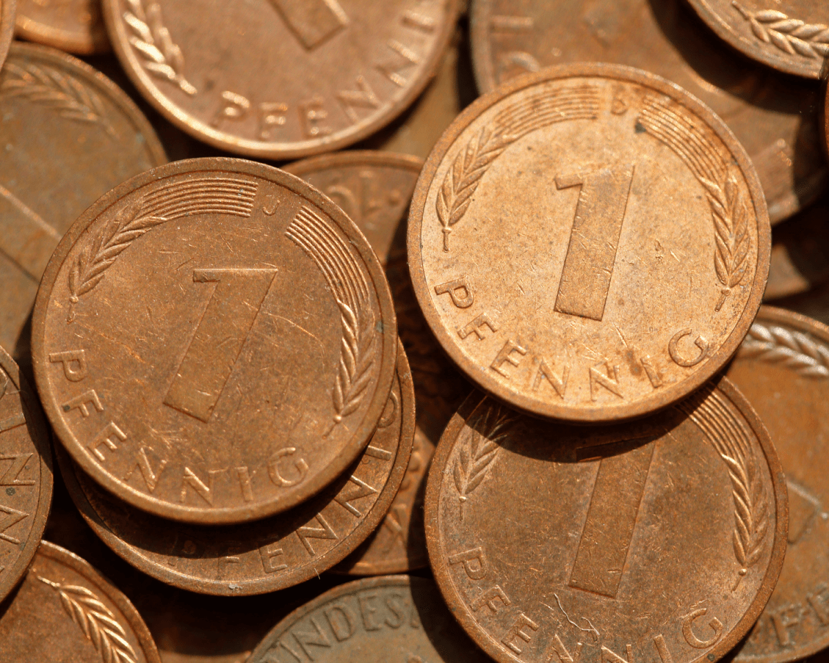 Omas 1-Pfennig-Münze ist ein kleines Vermögen wert – wenn sie dieses ...
