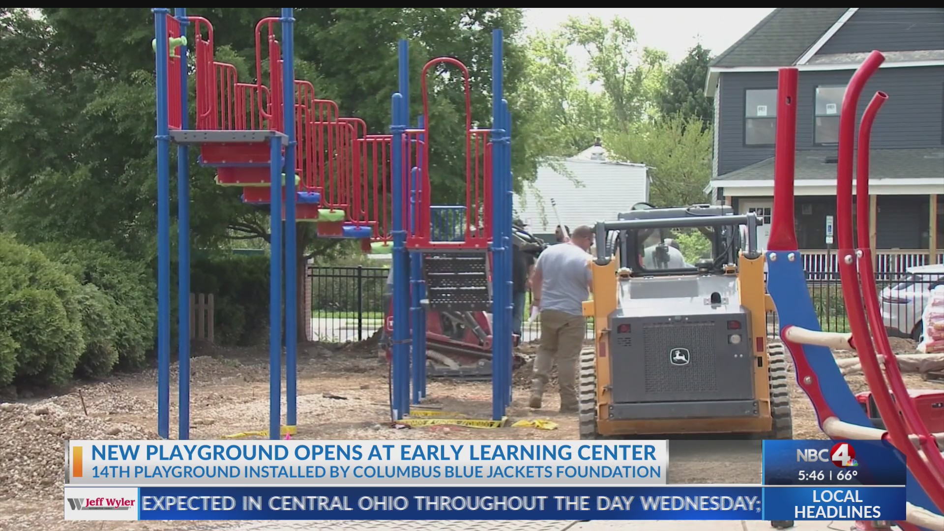 CBJ funding playground at Early Learning Center