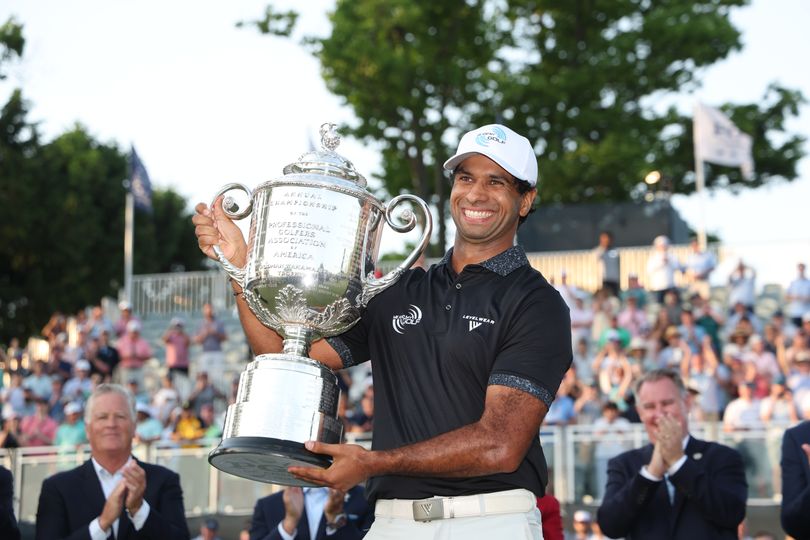 Aaron Rai still hasn't received PGA Championship trophy over damage concern