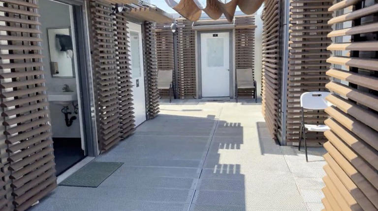 Tiny-home village opens for unhoused Pajaro residents ahead of levee ...