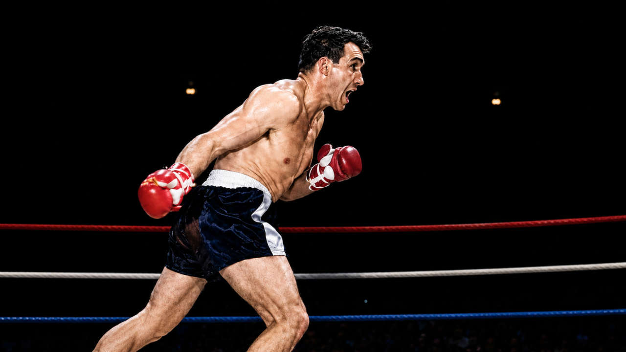 How Gene Fulmer beat Sugar Ray Robinson with the most bizarre guard in ...