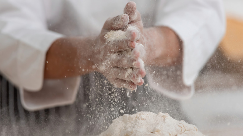 The key difference between cake flour and all-purpose flour