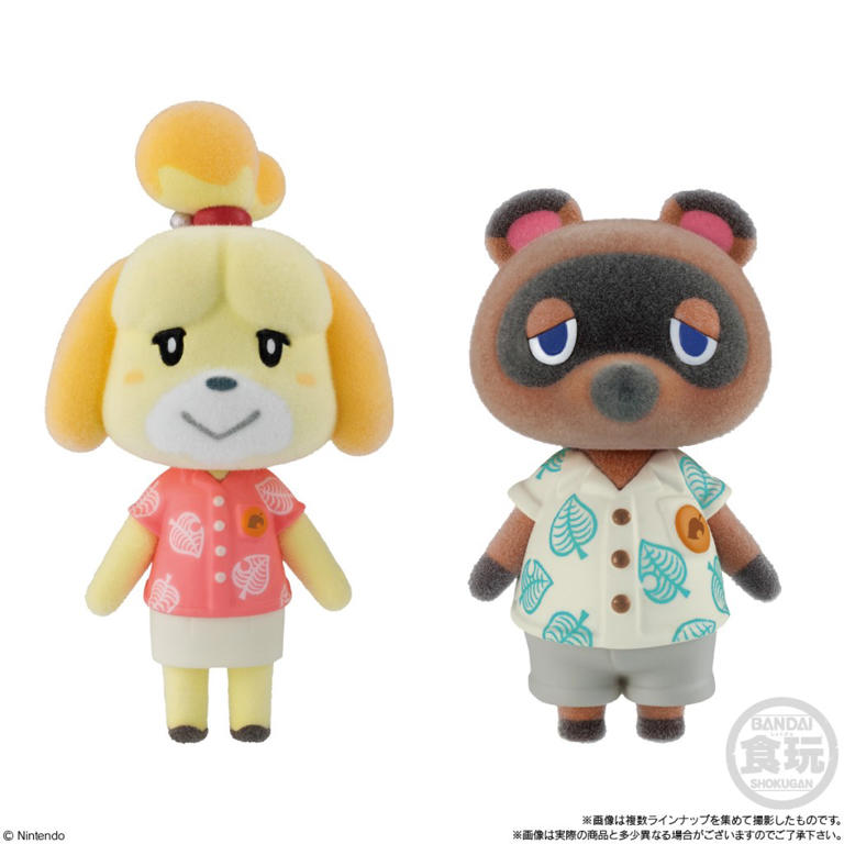 Animal Crossing flocked figures return this fall
