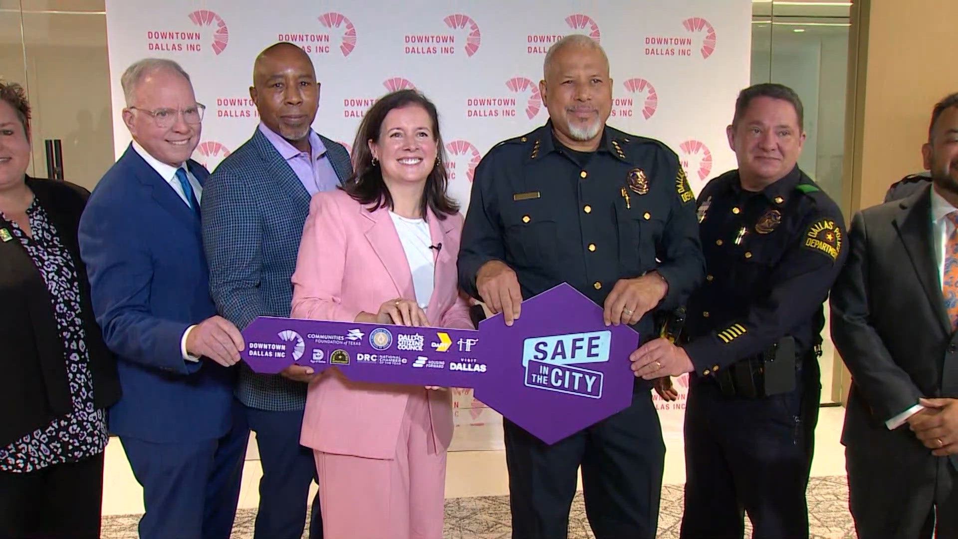 Downtown Dallas Inc. celebrates one year of "Safer in the City" efforts