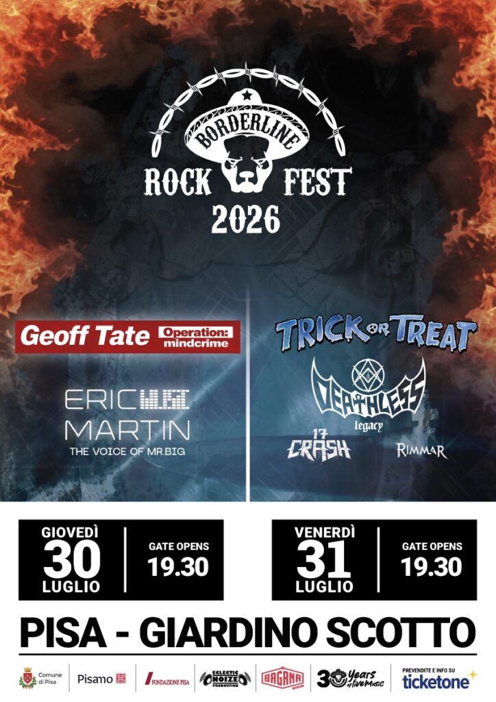 Borderline Rock Fest: annunciato Geoff Tate in una delle due serate ...