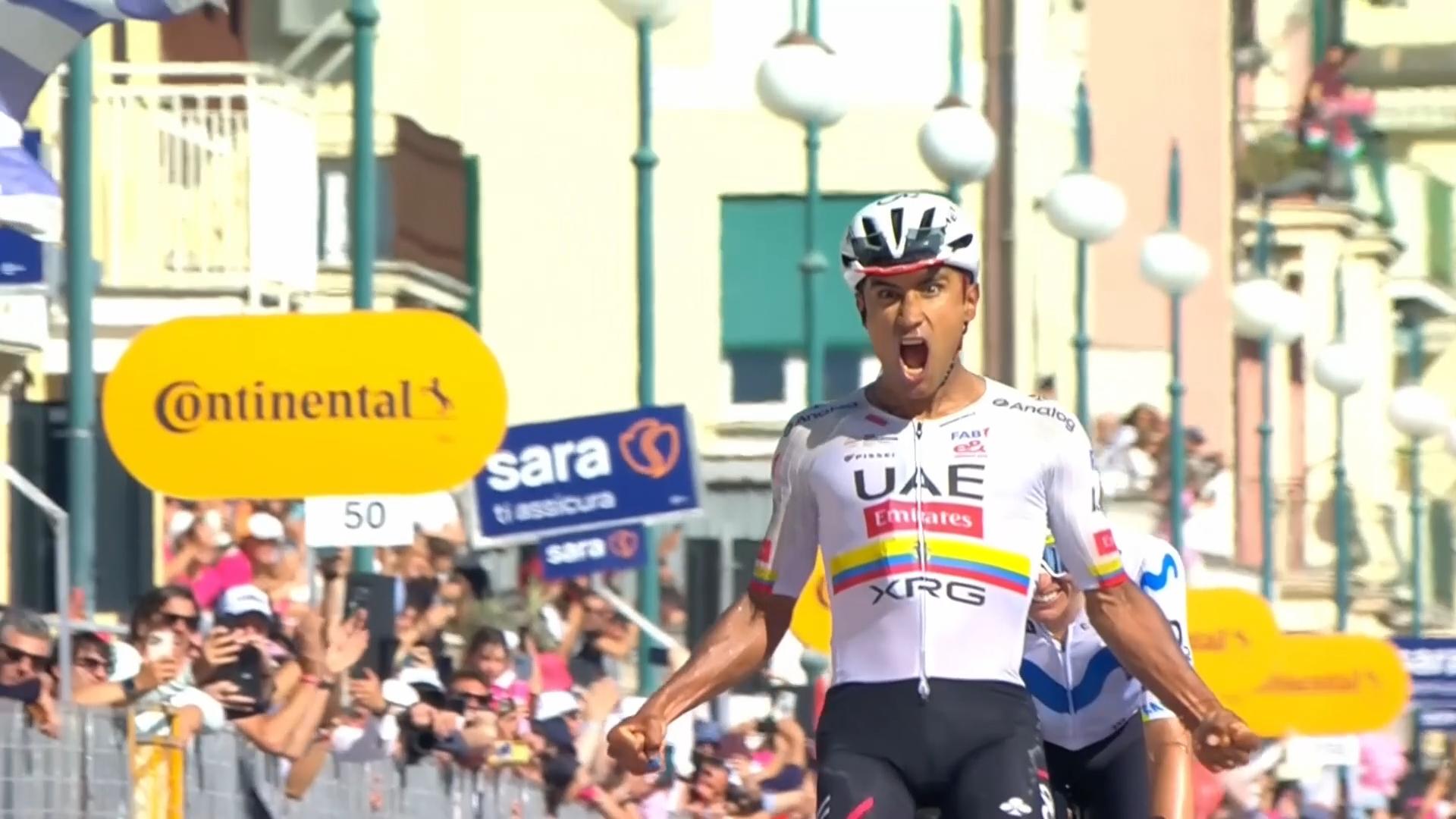 Narvaez edges Mas to take Giro d’Italia stage 11