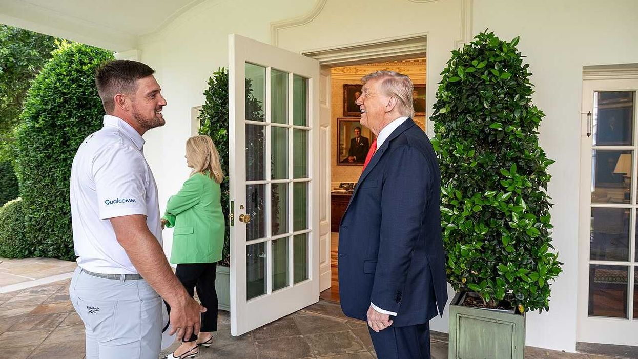 Trump’s favorite pro-golfer pushing wild moon landing conspiracy theory