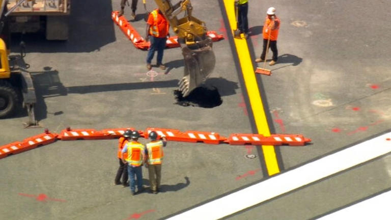 Sinkhole shuts down runway at LaGuardia International Airport