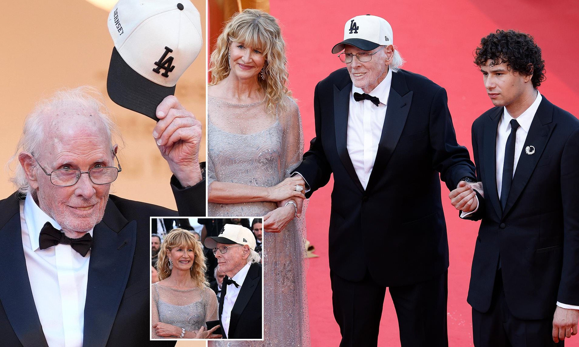 Frail Bruce Dern, 89, leans on daughter Laura and grandchildren on ...