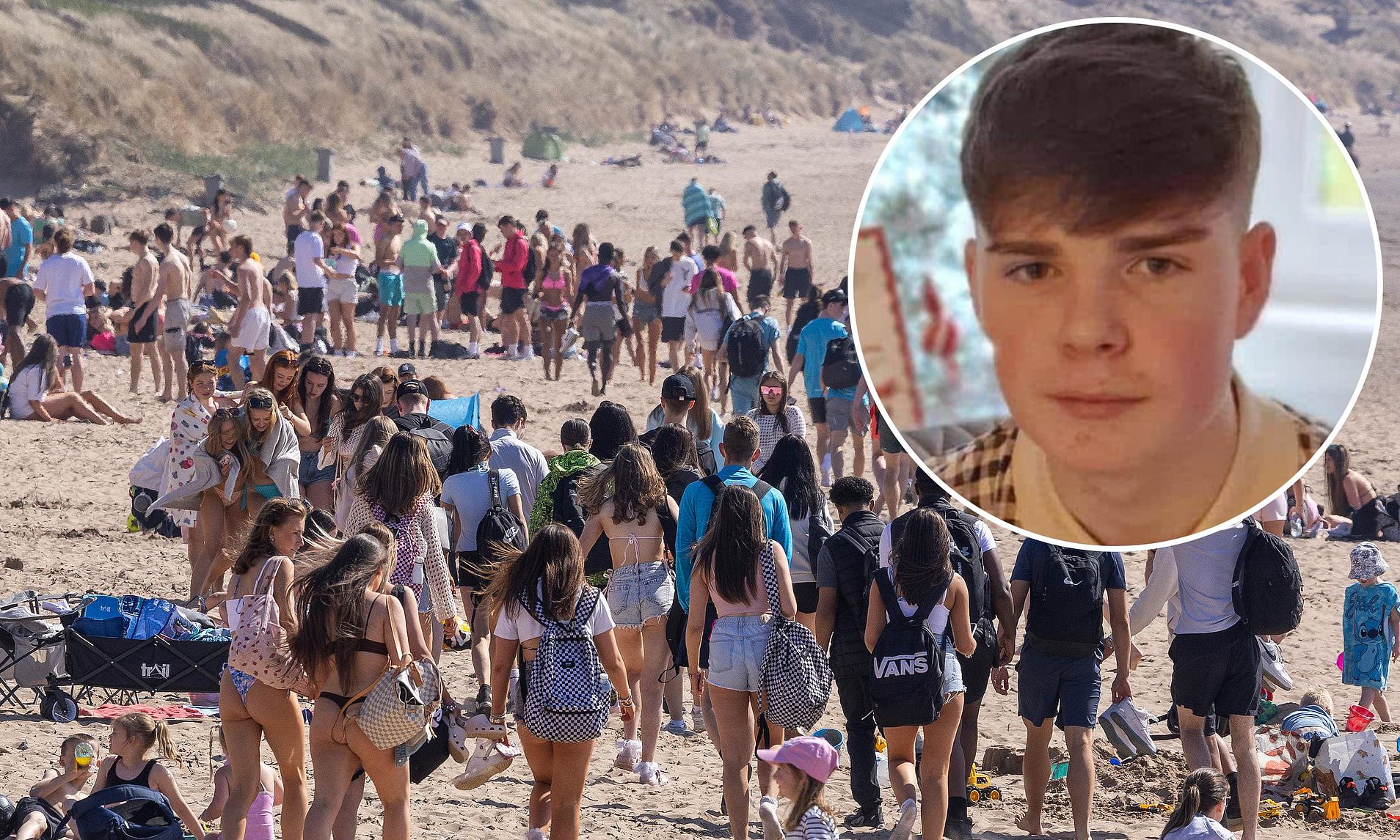 Teenager witnessed best friend 'stabbed to death' during beach gang ...