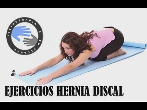 Hernia discal, ejercicios para mejorar el dolor lumbar