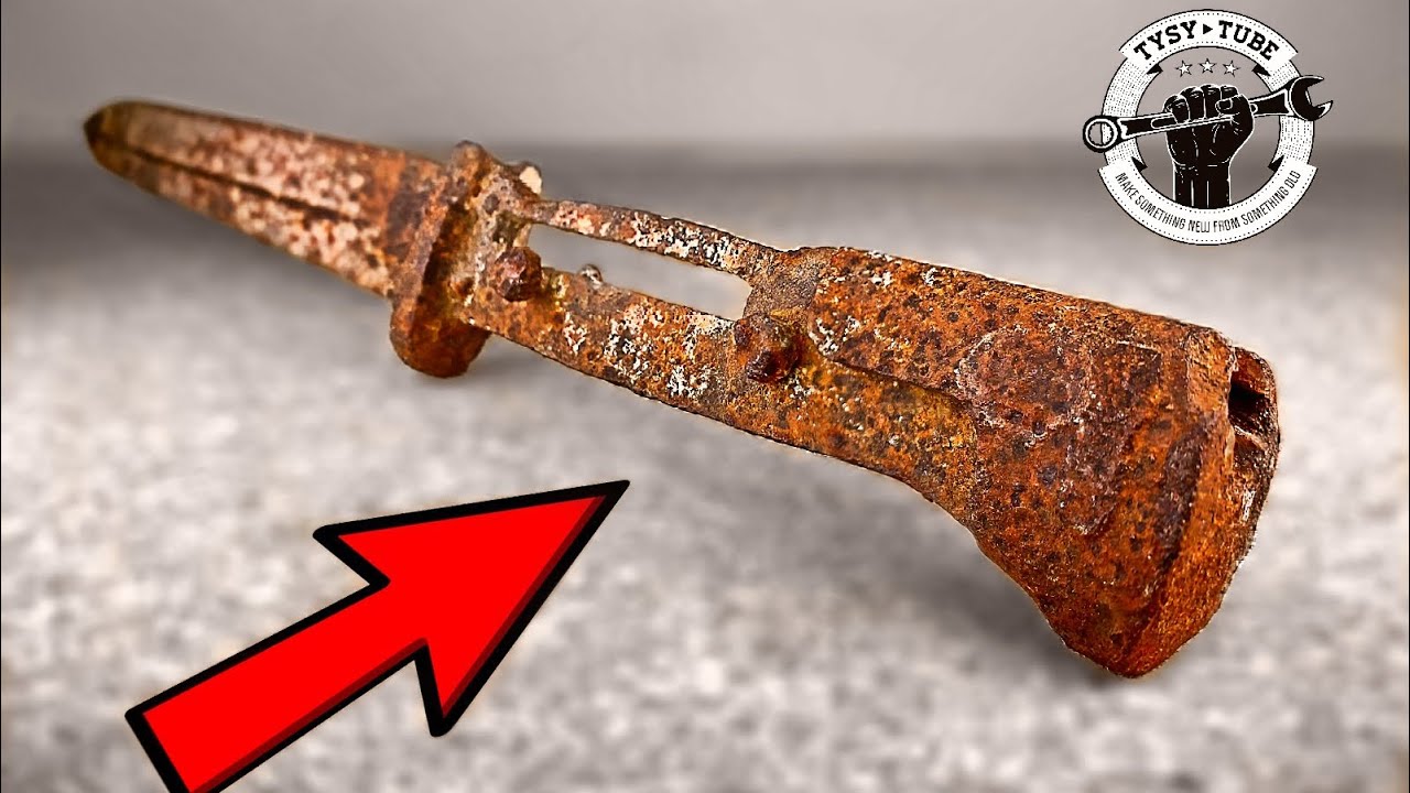 ASMR knife restoration: soothing sounds