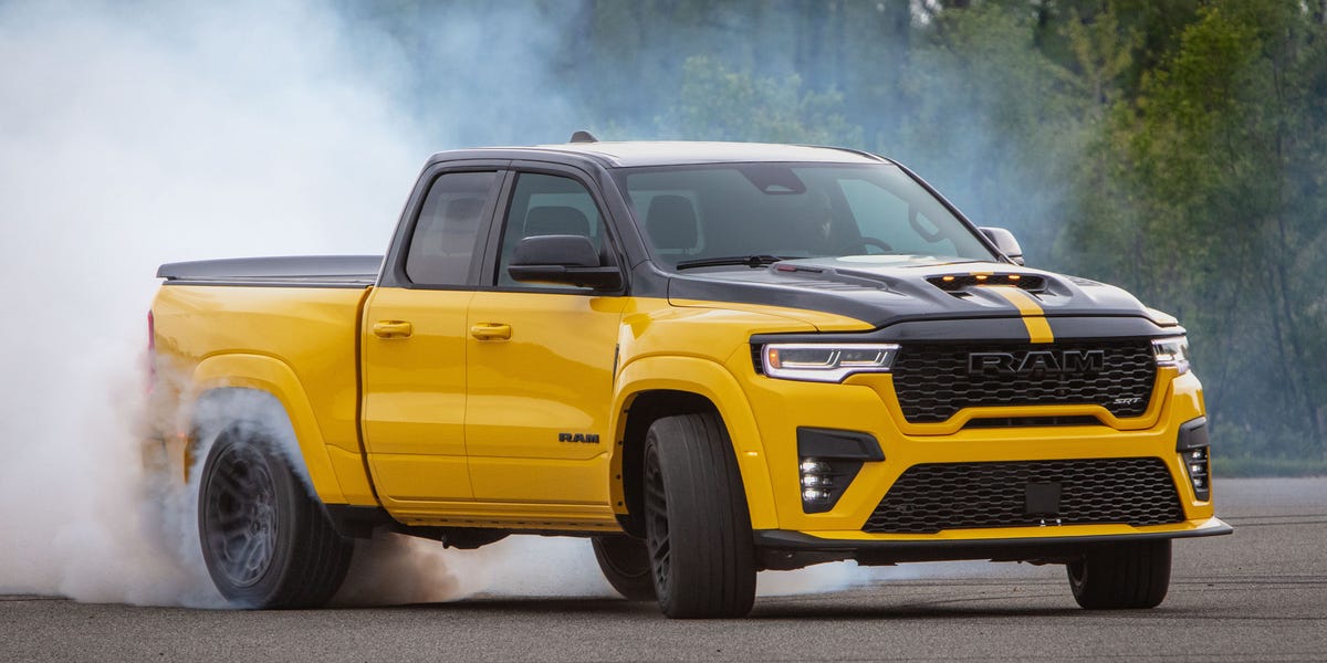 Street truck revival! Ram Rumble Bee offers 170 mph, three V-8s, and ...