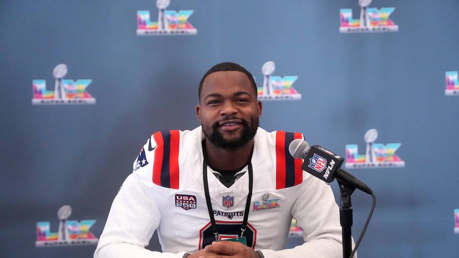 Patriots' Kayshon Boutte attends Massachusetts gambling conference