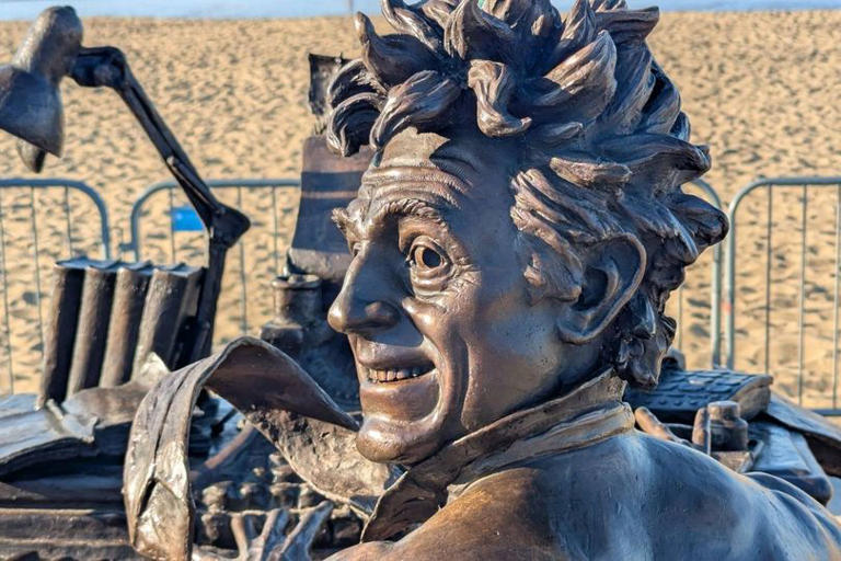 Vandals target Monty Python star Terry Jones' new statue in Welsh town