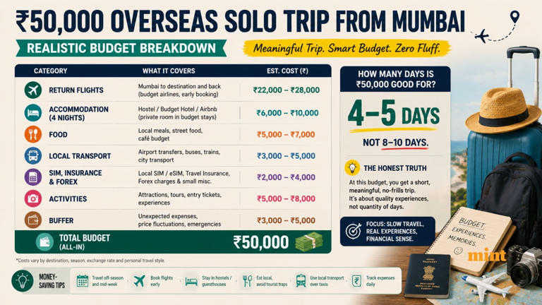 I gave ₹50,000 to ChatGPT to plan my solo international travel: AI ...