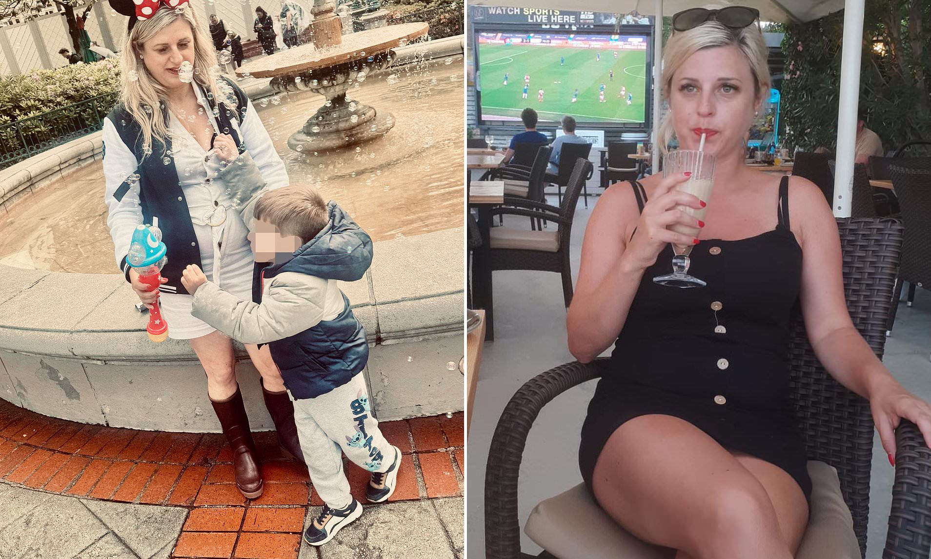 'Dine and dash' ex-lawyer posts snaps at Disneyland Paris - despite ...