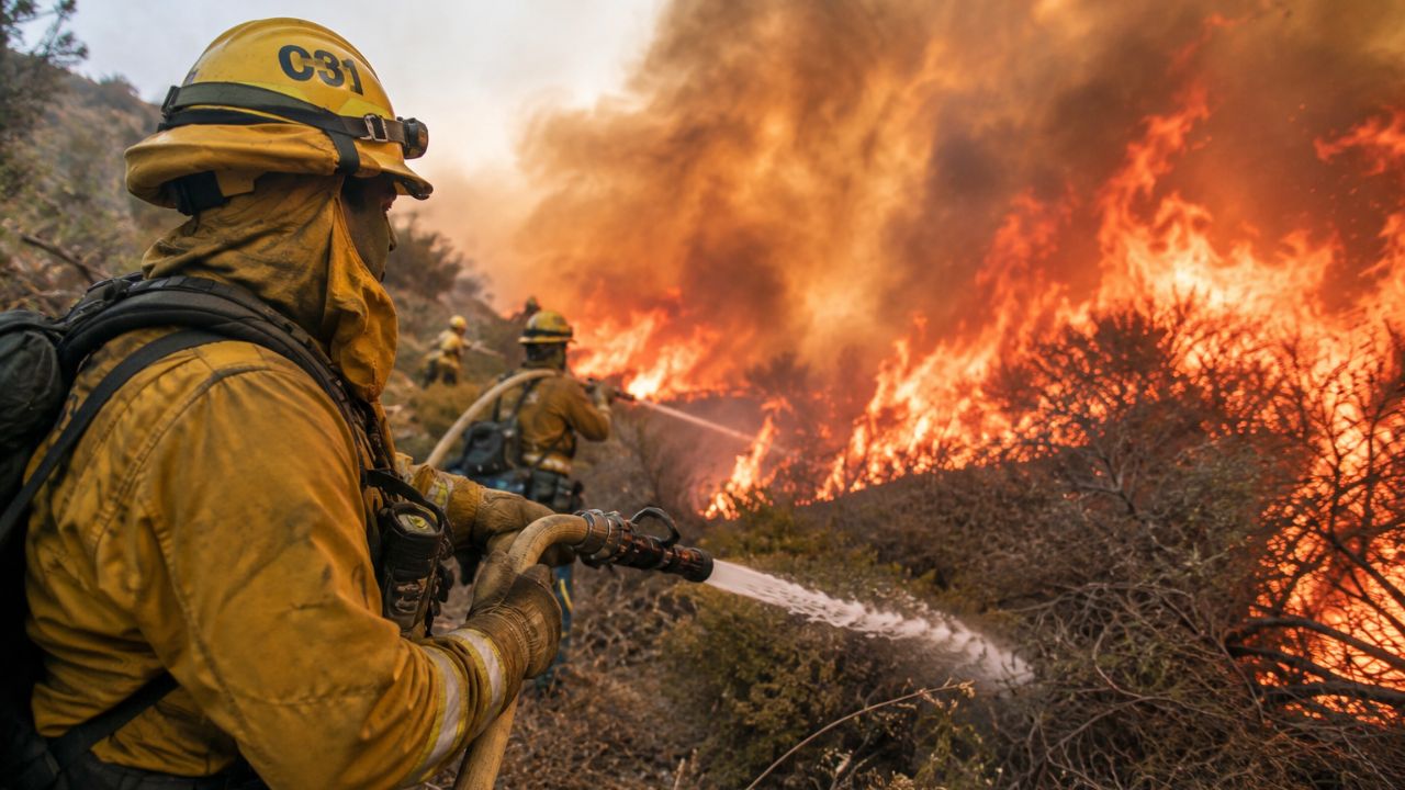 Sandy blaze breaks out in Simi Valley, compelling thousands to evacuate
