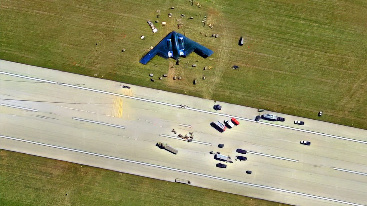 Satellite images still show traces of one of America’s rarest bomber ...