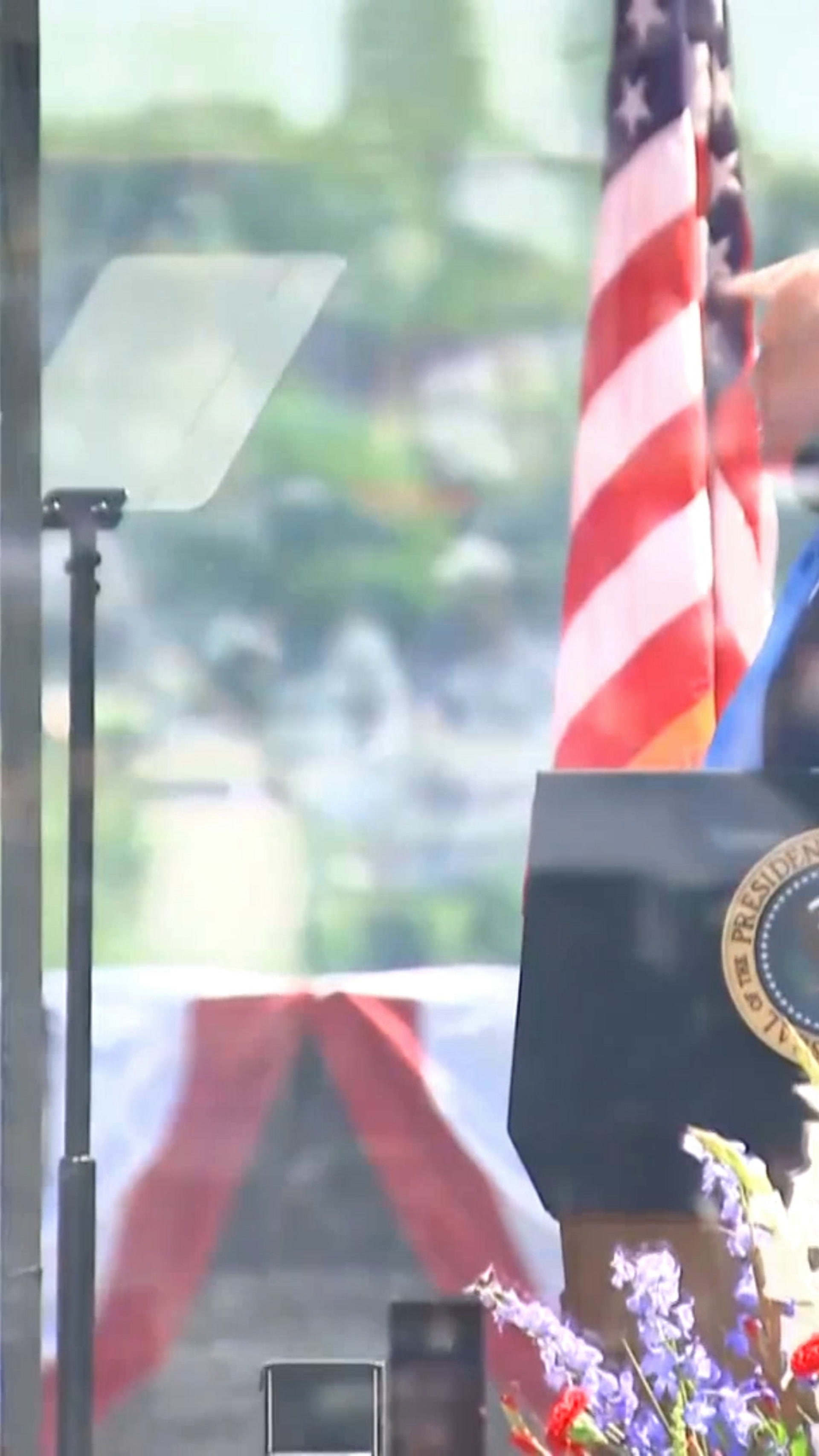 SOCIAL Trump tells graduate he hates good-looking men